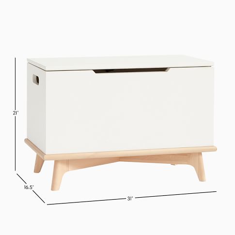 Sydney Toy Chest - White | West Elm