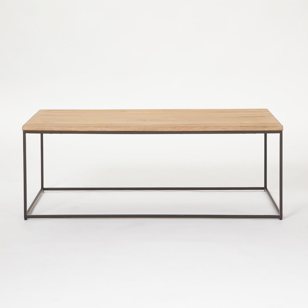 Streamline Rectangle Coffee Table (44"–52") | West Elm