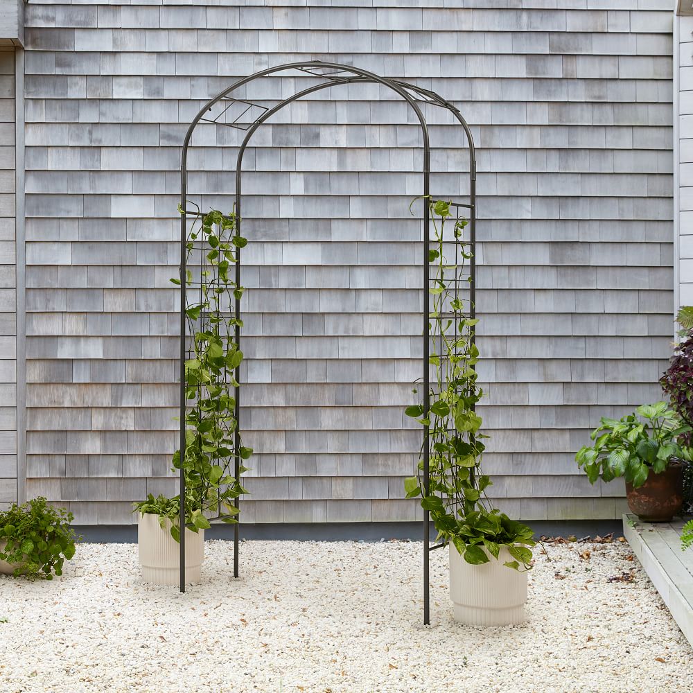 Modern Iron Arbor | West Elm