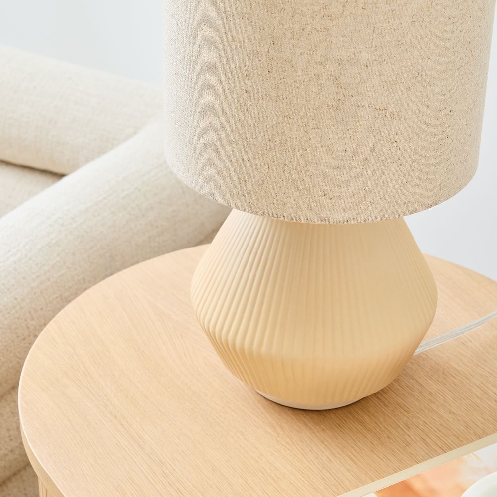 Roar & Rabbit™ Ripple Ceramic Table Lamp (17") | West Elm
