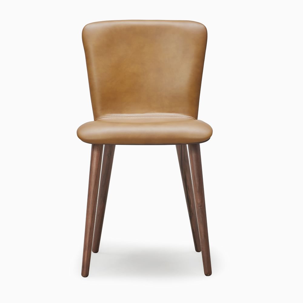 Boulder Leather Dining Chair (Set of 2) | West Elm
