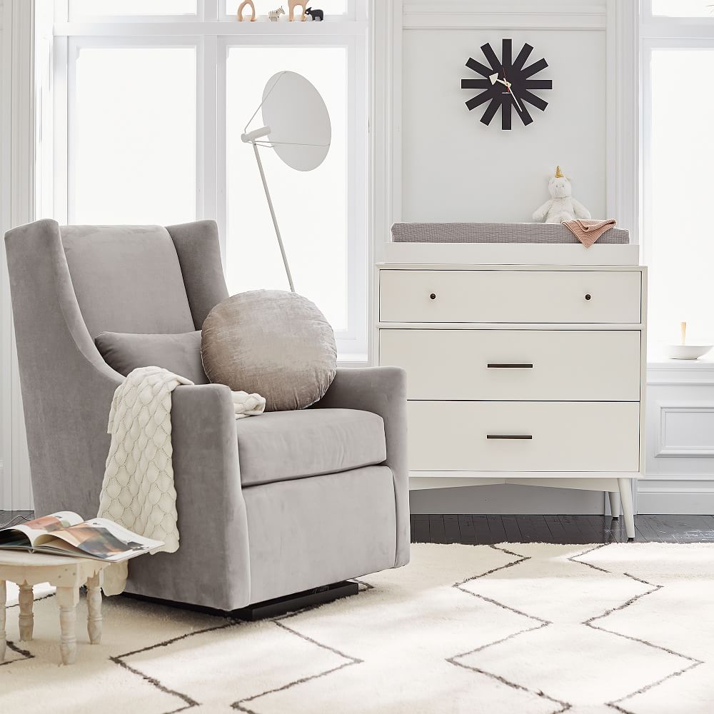 Mid-Century 3-Drawer Changing Table (36") | West Elm
