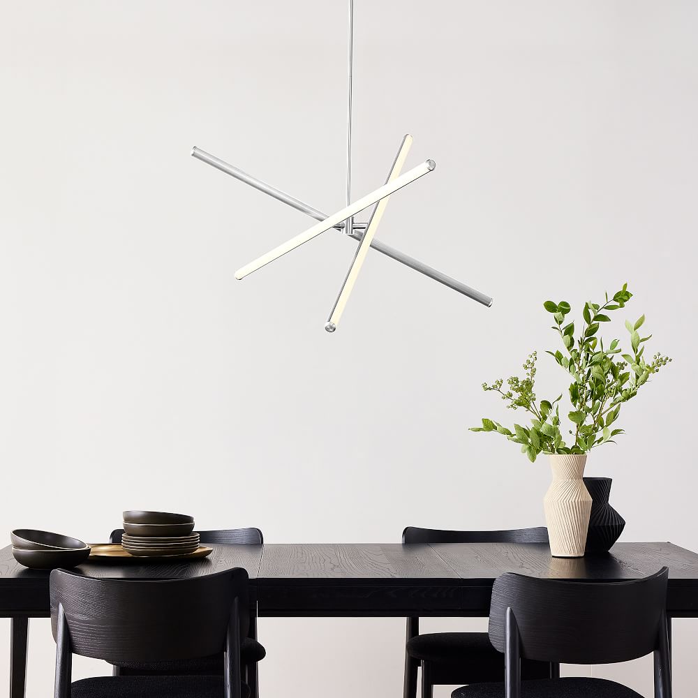Light Rods LED Chandelier (38"–55") | West Elm