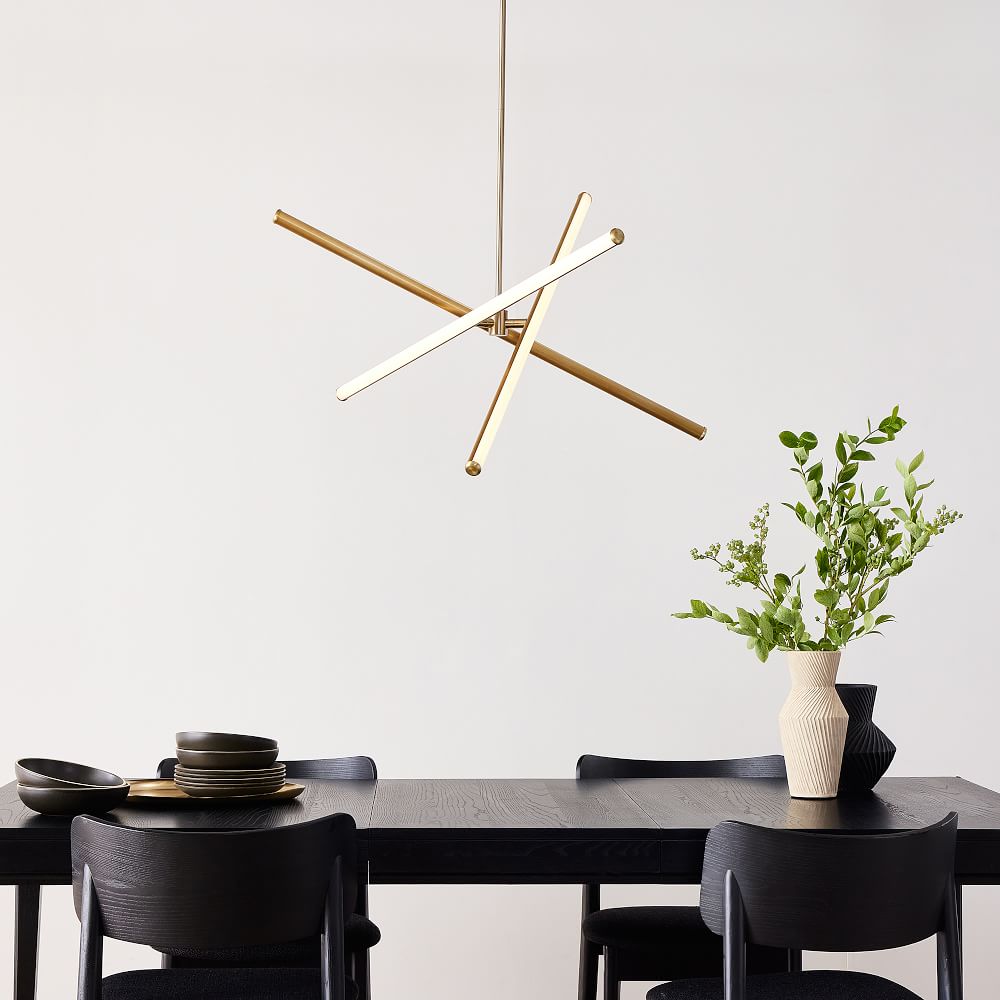 Light Rods LED Chandelier (38"–55") | West Elm