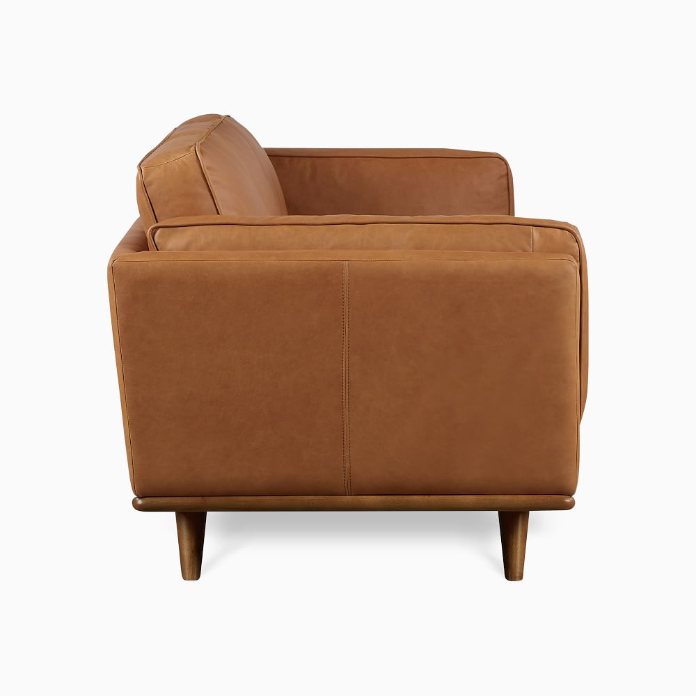 Zander Leather Sofa (90") | West Elm