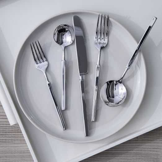 Capri Stainless Steel Flatware Sets | West Elm