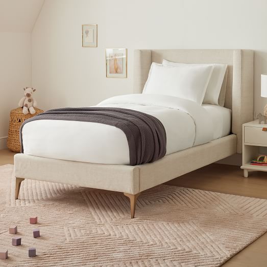 Mod Wingback Bed | West Elm