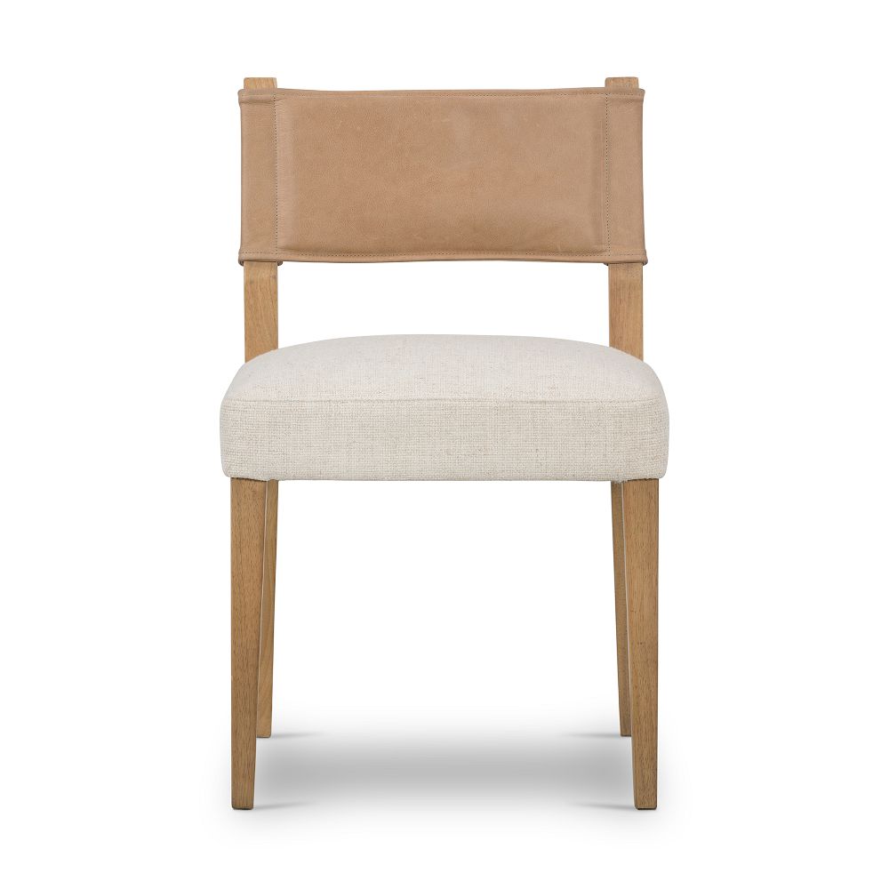 Leather-Backed Dining Chair | West Elm