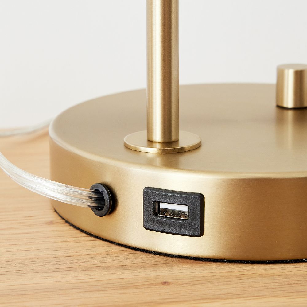 Light Rods LED USB Table Lamp (19") | West Elm