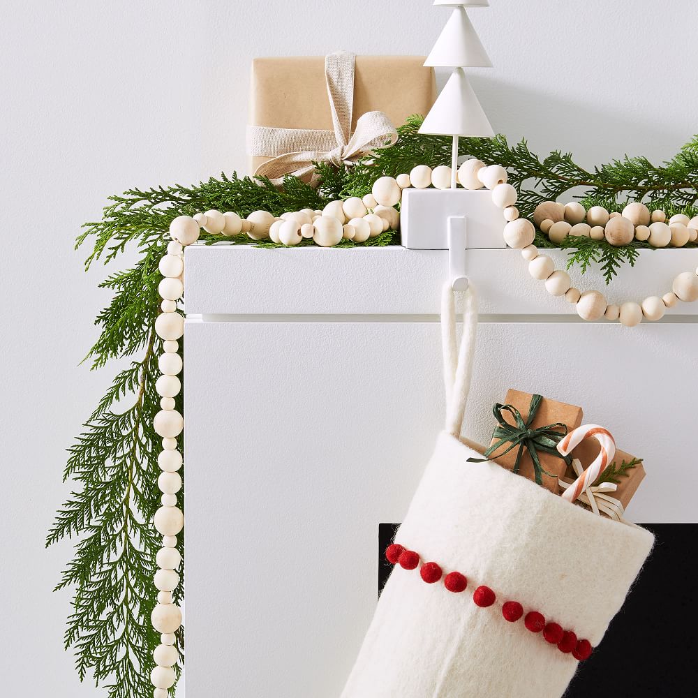 Wooden Ball Garland | West Elm