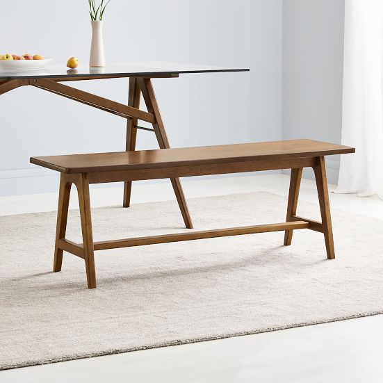Mid-Century A-Frame Bench (52") | West Elm