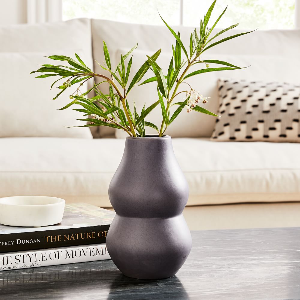 Crackle Glazed Ceramic Vases | West Elm