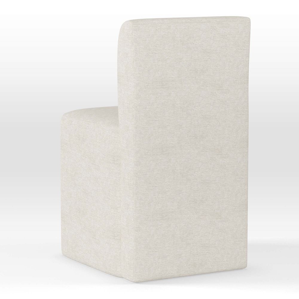 Block Base Upholstered Dining Chair | West Elm