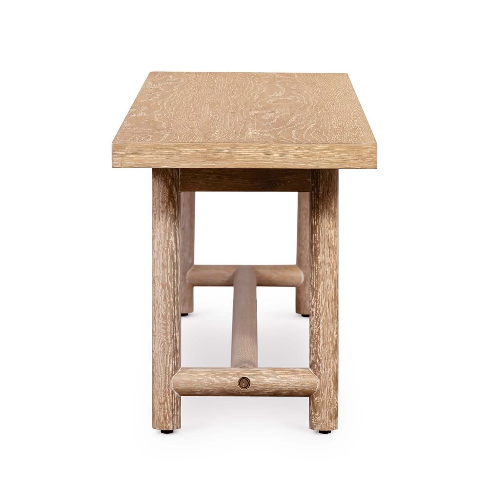 Modern Oak Dining Bench (75") | West Elm