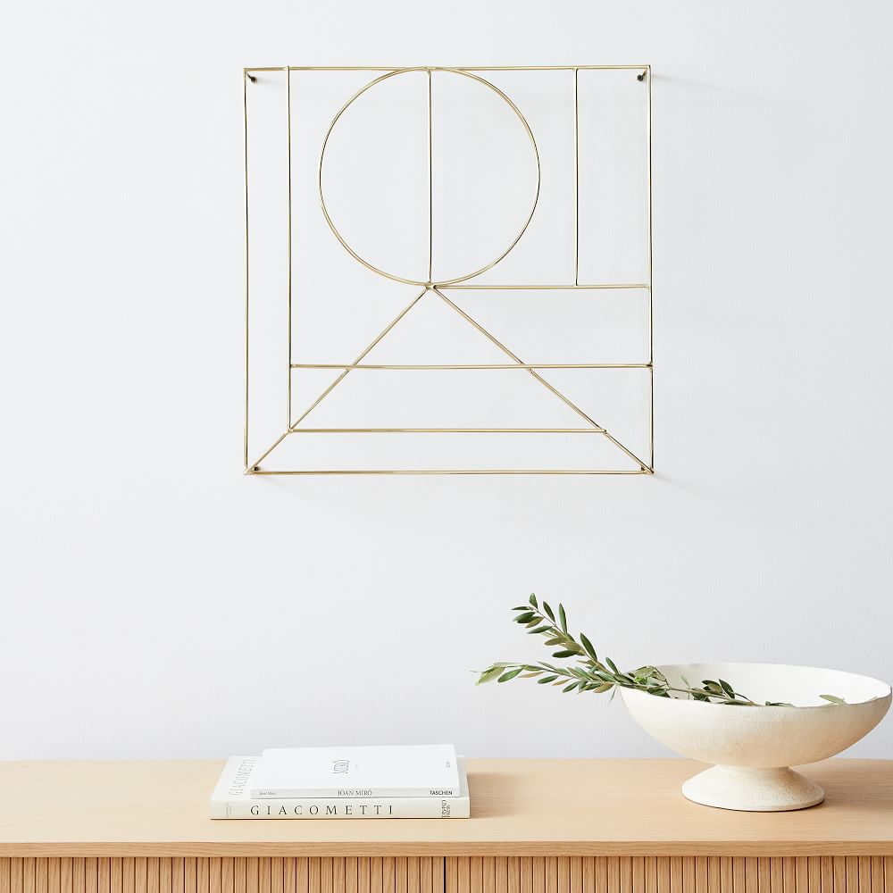 Angled Geo Dimensional Wall Art by Diego Olivero | West Elm