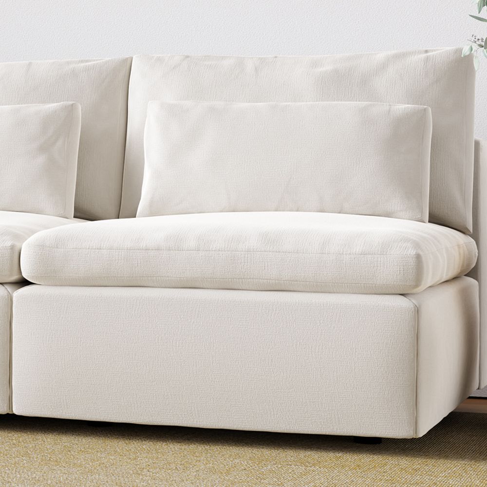 Harmony Modular Armless Sofa (70"–105") | West Elm