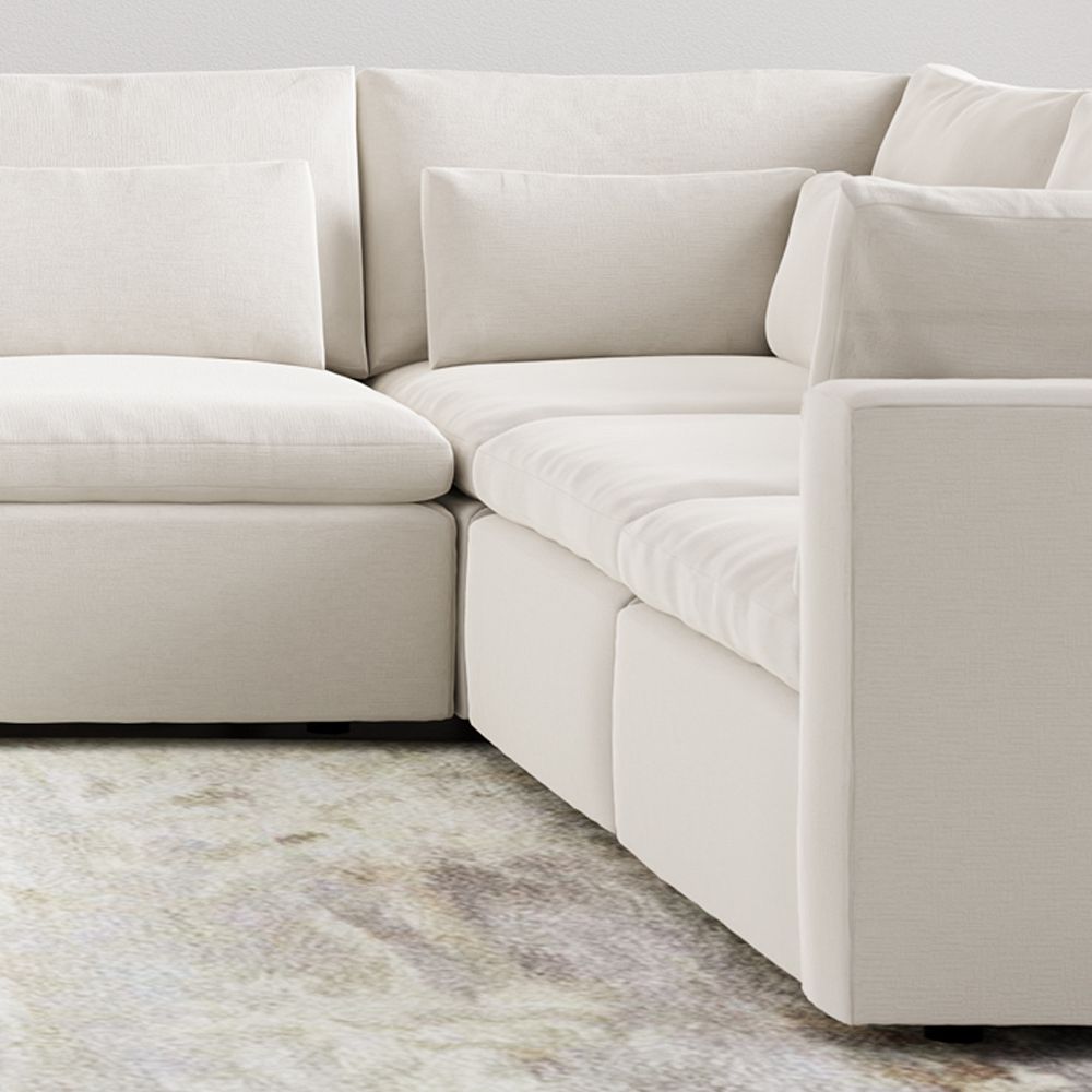 Harmony Modular 5-Piece L-Shaped Sectional (120") | West Elm