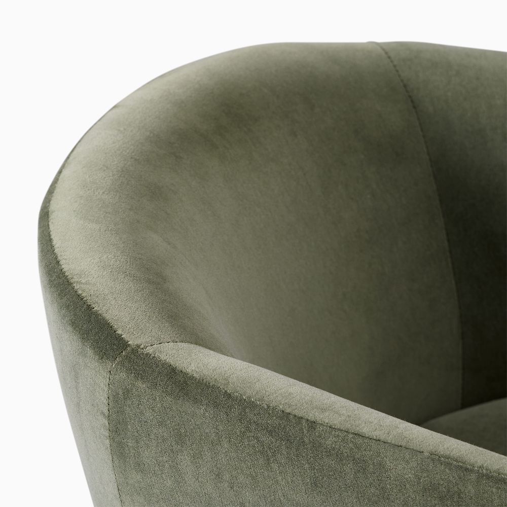 Crescent Swivel Chair | West Elm