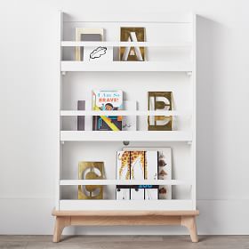 Sydney Bookrack (30") - White | West Elm