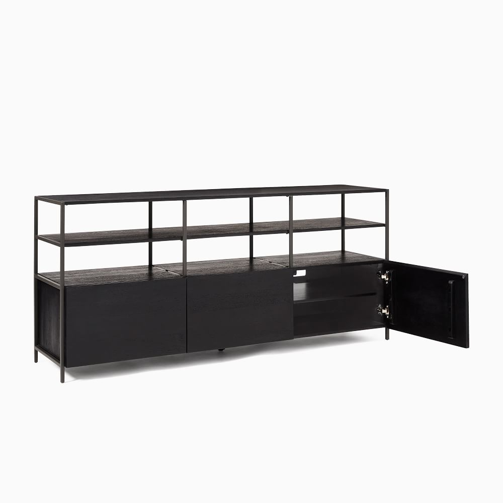 Industrial Modular Media Console (49"–67") | West Elm