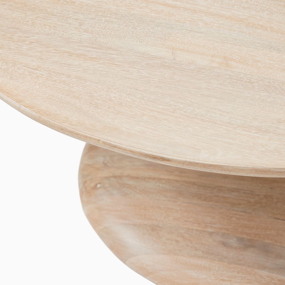 Winona Round Pedestal Coffee Table (36") | West Elm