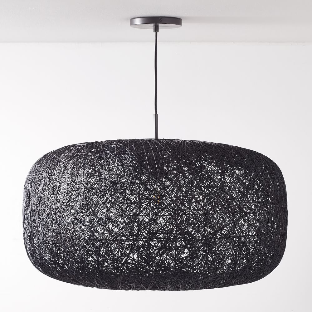 Open Weave Pendant Light (29.5") | West Elm