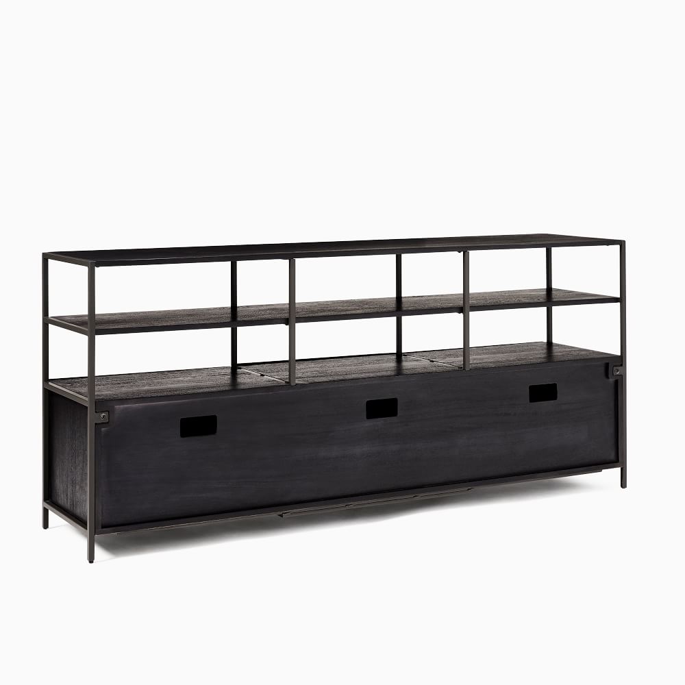 Industrial Modular Media Console (49"–67") | West Elm
