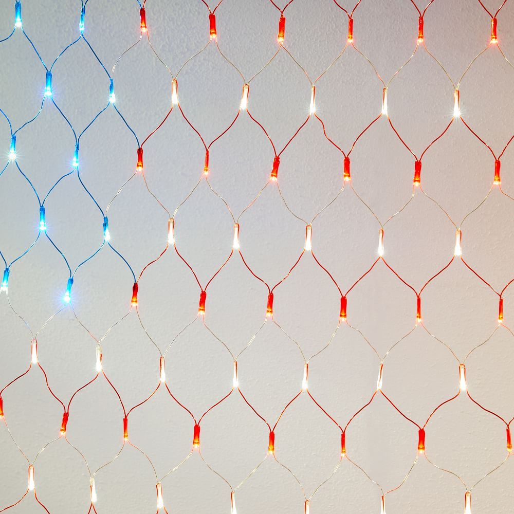 American Flag String Lights Wall Art | West Elm