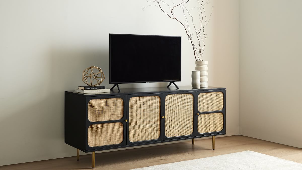 Ida Woven Media Console (68") | West Elm