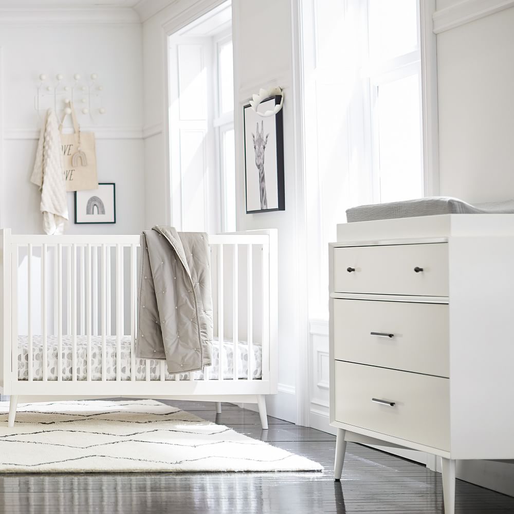 Mid-Century 3-Drawer Changing Table (36") | West Elm