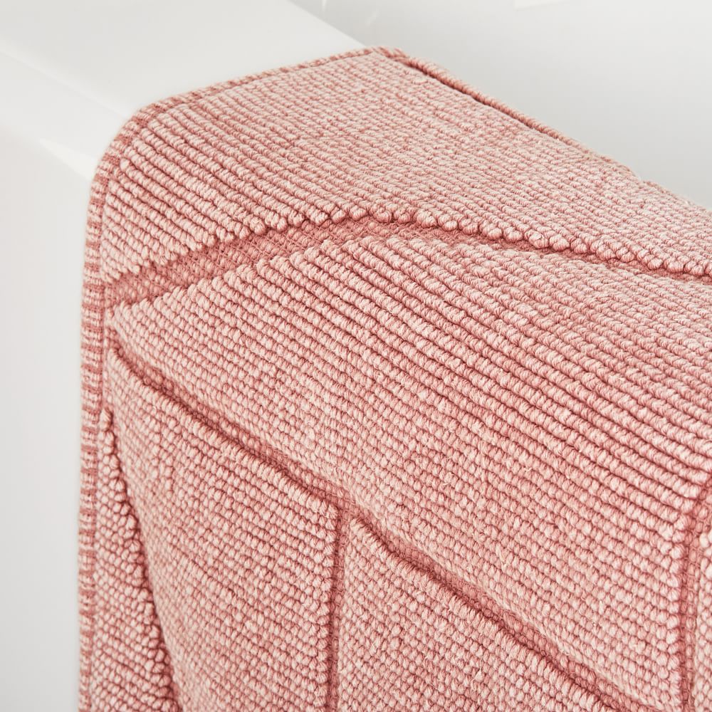 Organic Triangle Sculpted Bath Mat | West Elm