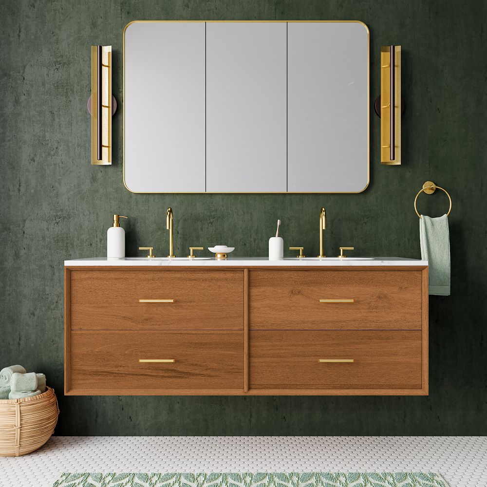Seamless Triple Medicine Cabinet | West Elm
