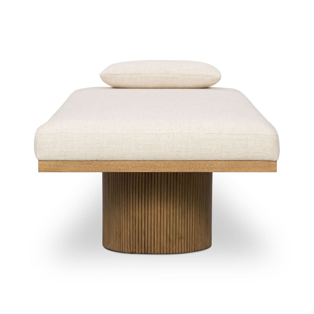 Fluted Base Chaise (73") | West Elm