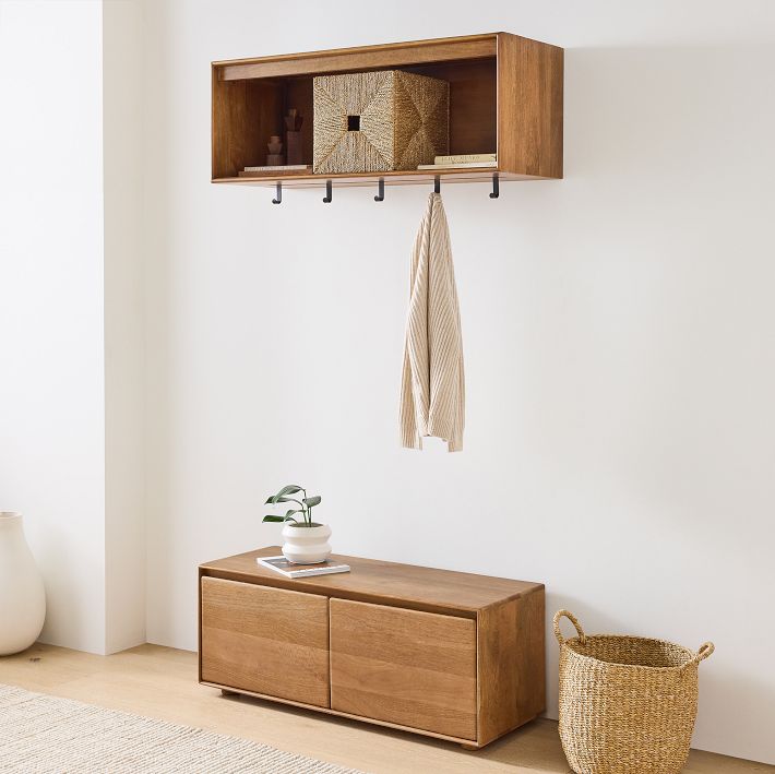 Anton Storage Bridge w/ Hooks (44") | West Elm