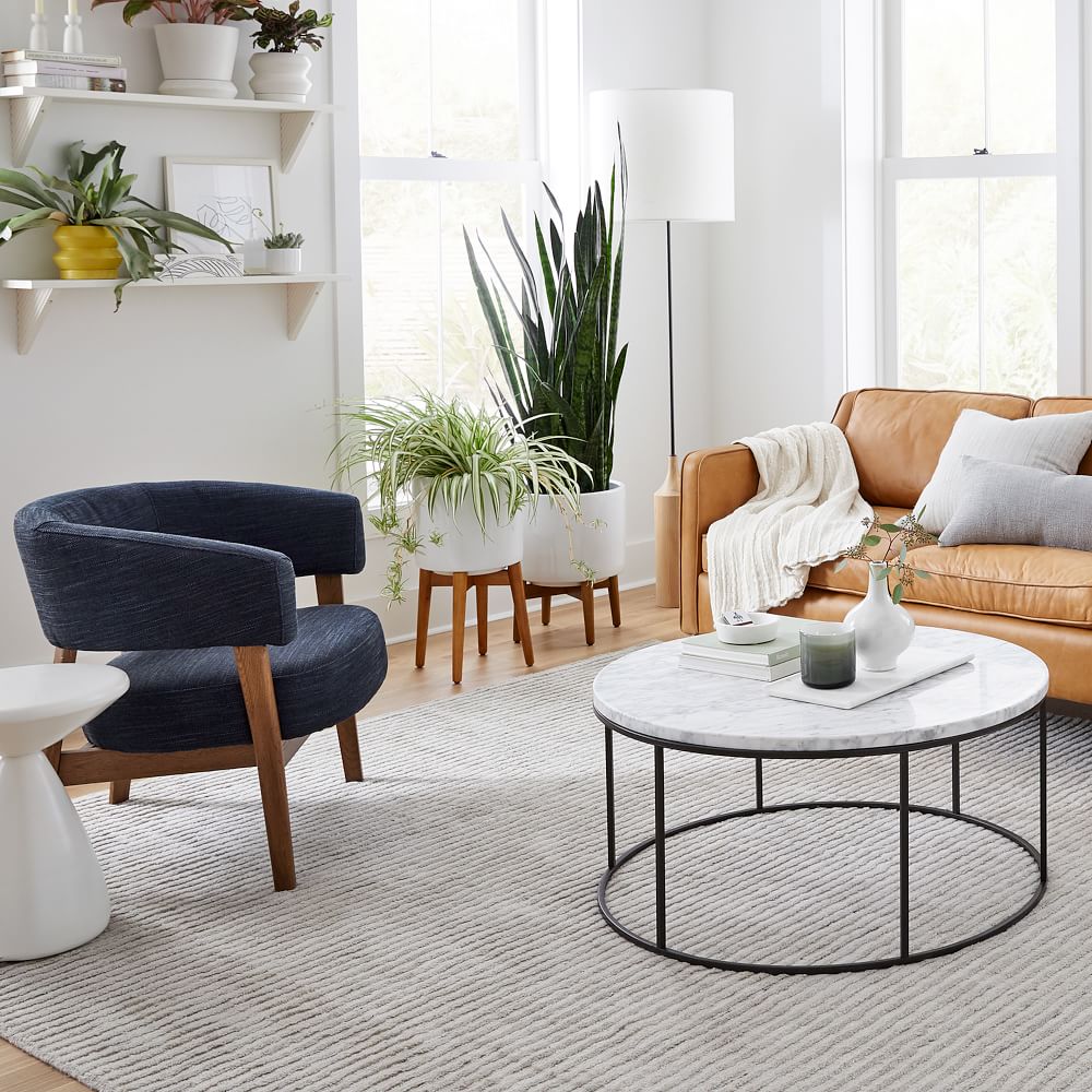 Streamline Round Coffee Table (34") | West Elm