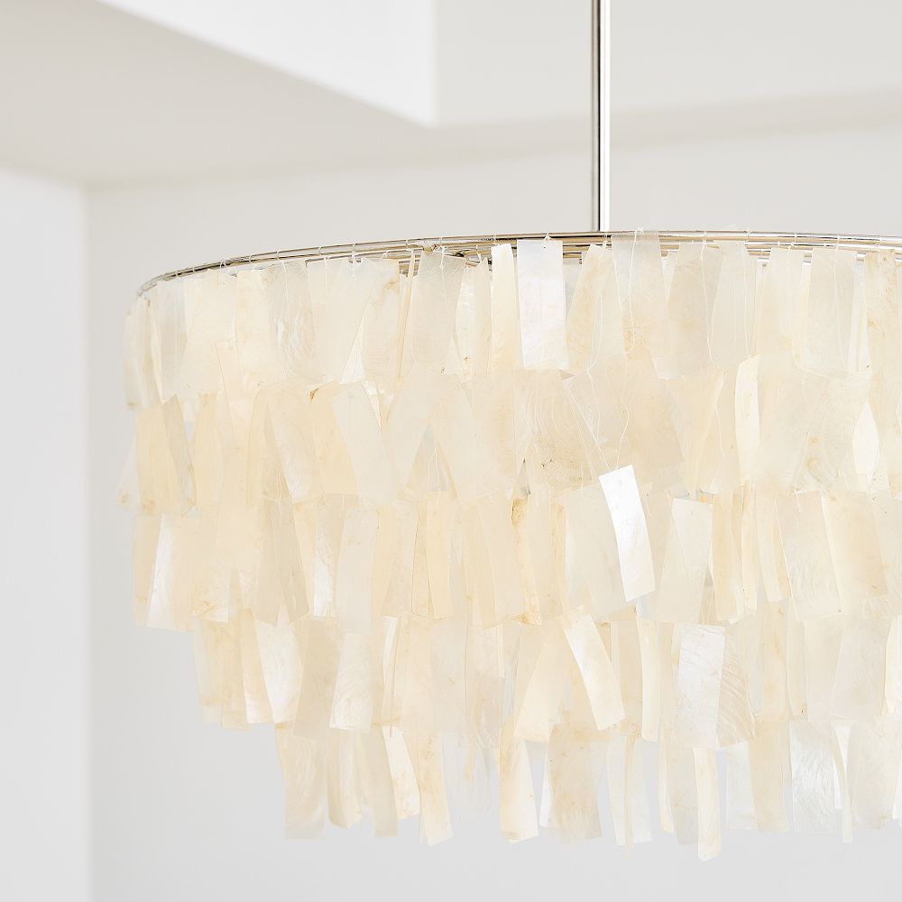 Capiz Round Chandelier (24") | West Elm