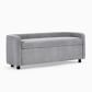 Bacall Curved Storage Bench | West Elm