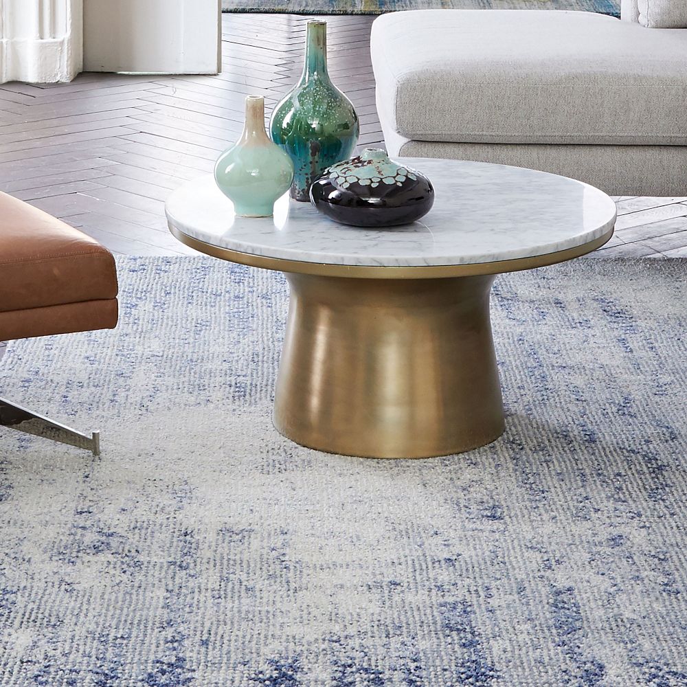 Distressed Foliage Rug | West Elm