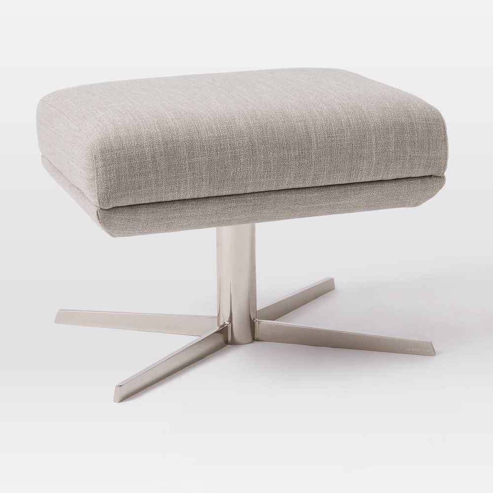 Austin Swivel Ottoman | West Elm