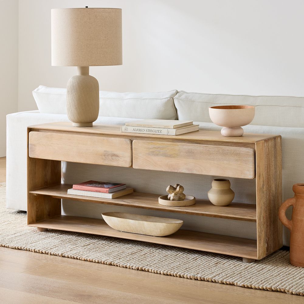 Anton Solid Wood Console (60") | West Elm
