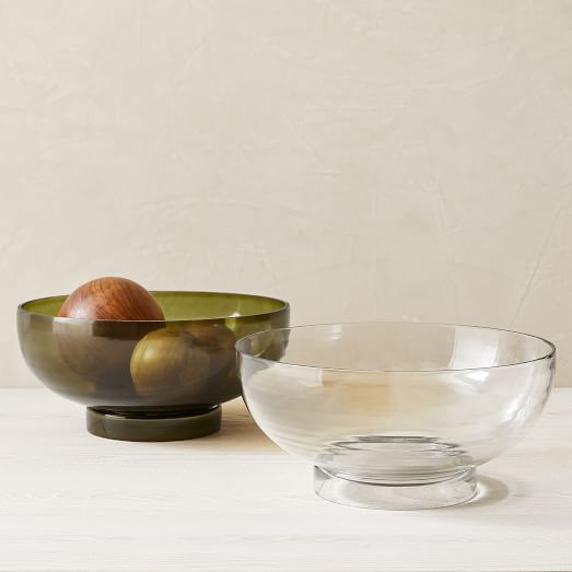 Open Box: Foundations Clear Glass Decorative Bowl | West Elm