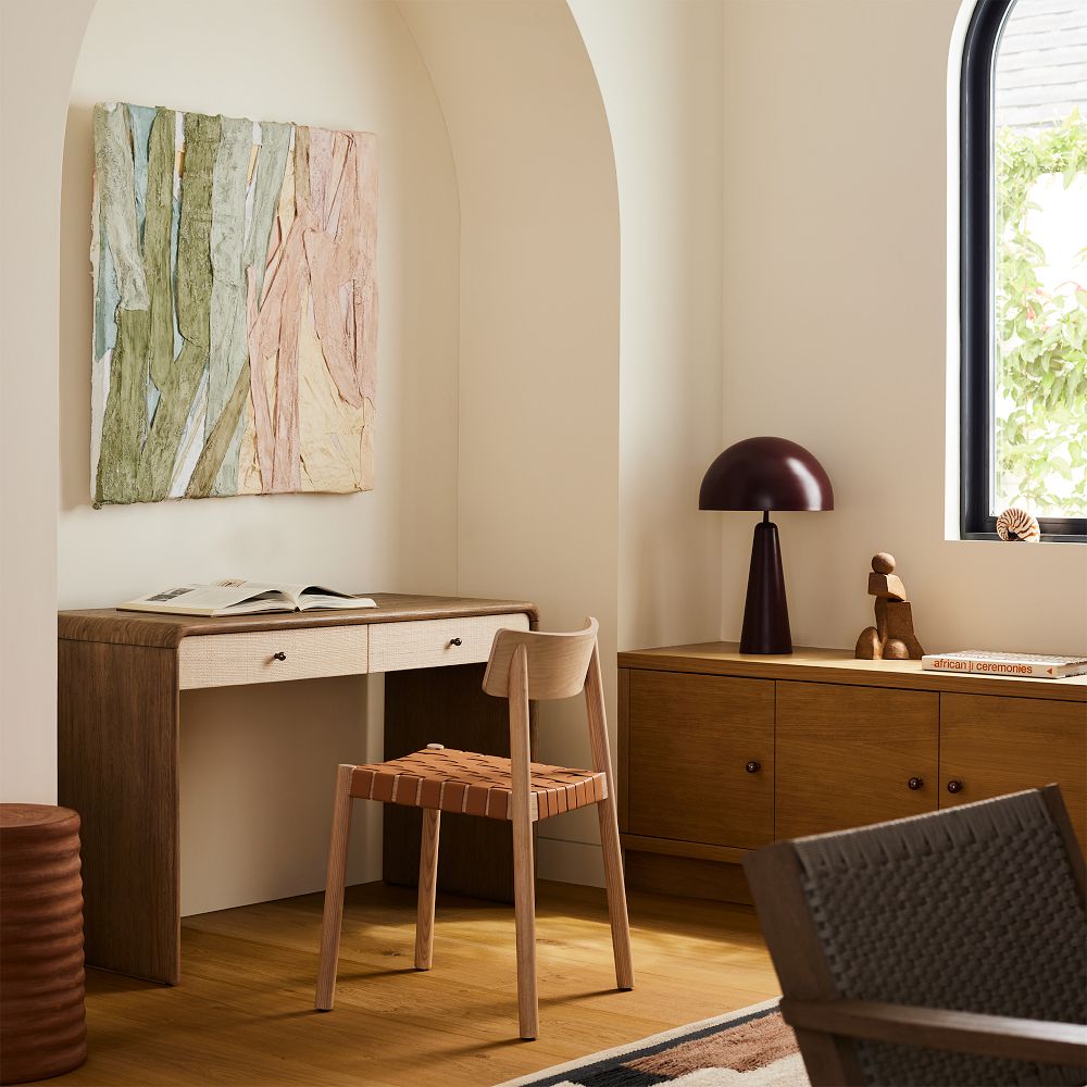 Modern Waterfall Desk (48") | West Elm