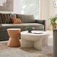 Monti Lava Stone Coffee Table (30") | West Elm