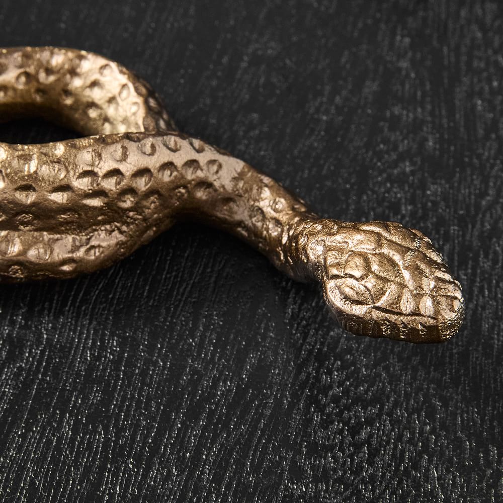 Snake Object - Antique Brass | West Elm