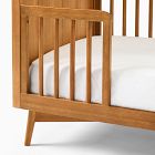 Mid-Century Convertible Baby Crib - Acorn | West Elm