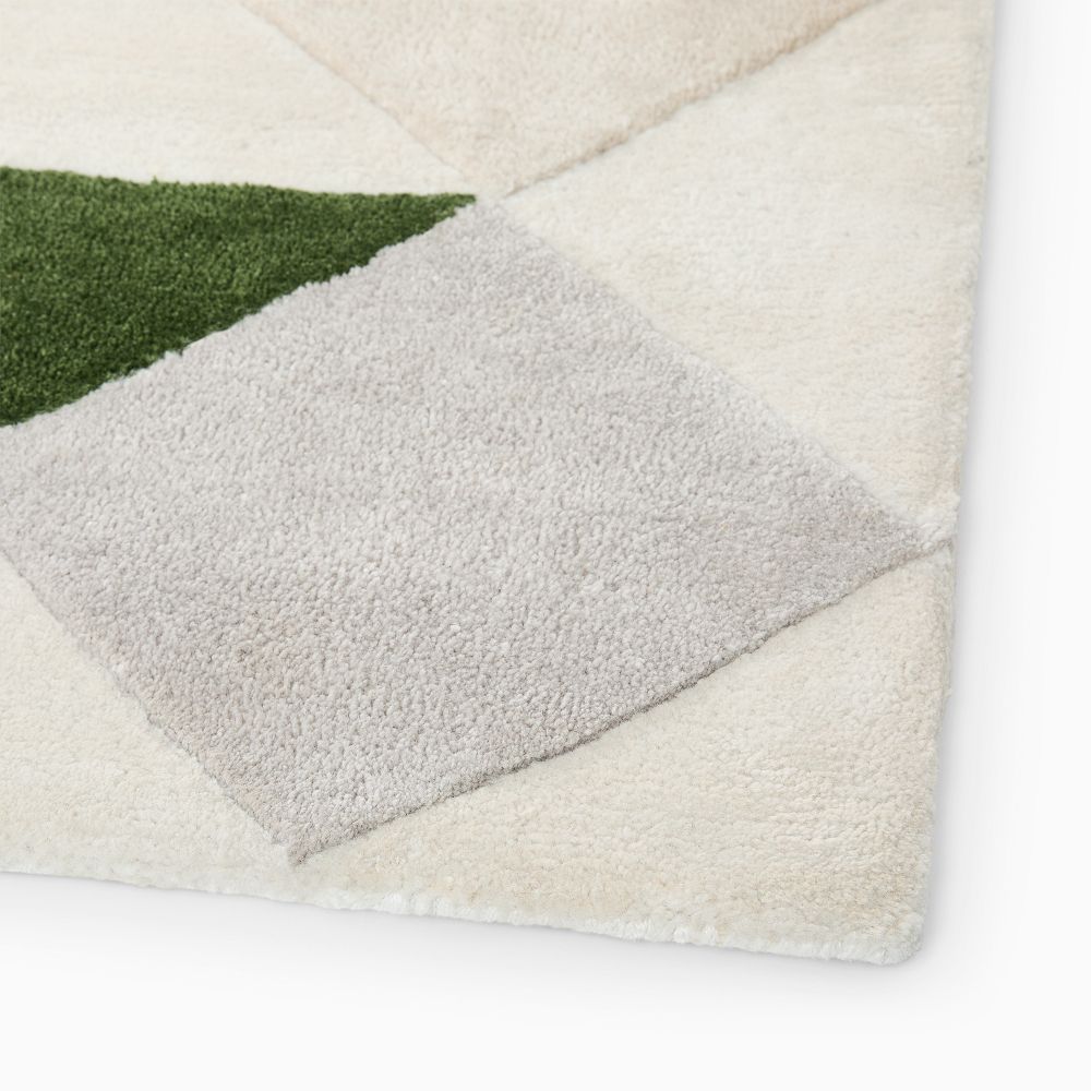Faceted Tile Rug | West Elm