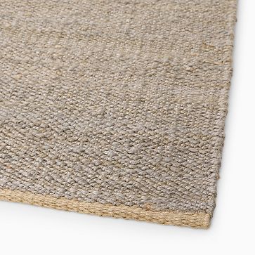Angled Modern Form Jute Rug | West Elm