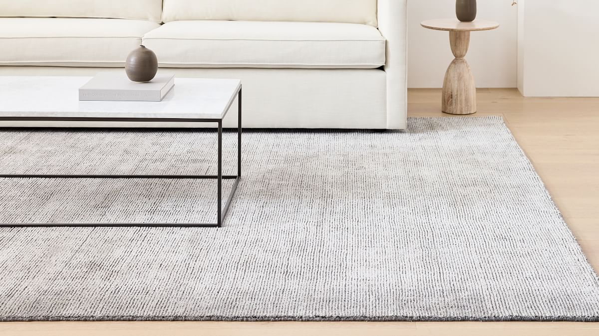 Grooves Easy Care Rug | West Elm