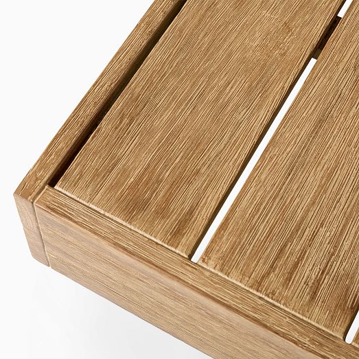 Portside Low Outdoor Coffee Table (31") | West Elm