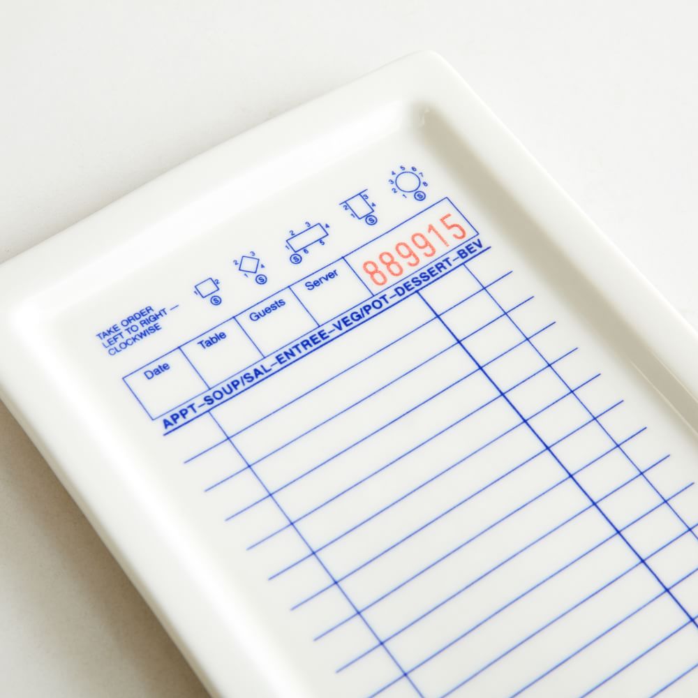 Fishs Eddy Guest Check Tray | West Elm